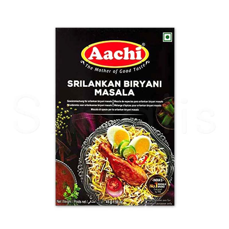 Aachi SriLankan Biryani Masala 45g – Shaalis.com