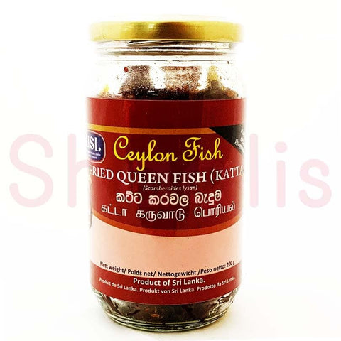 Ceylon Fish Fried Queen Fish (Katta) 200g – Shaalis.com