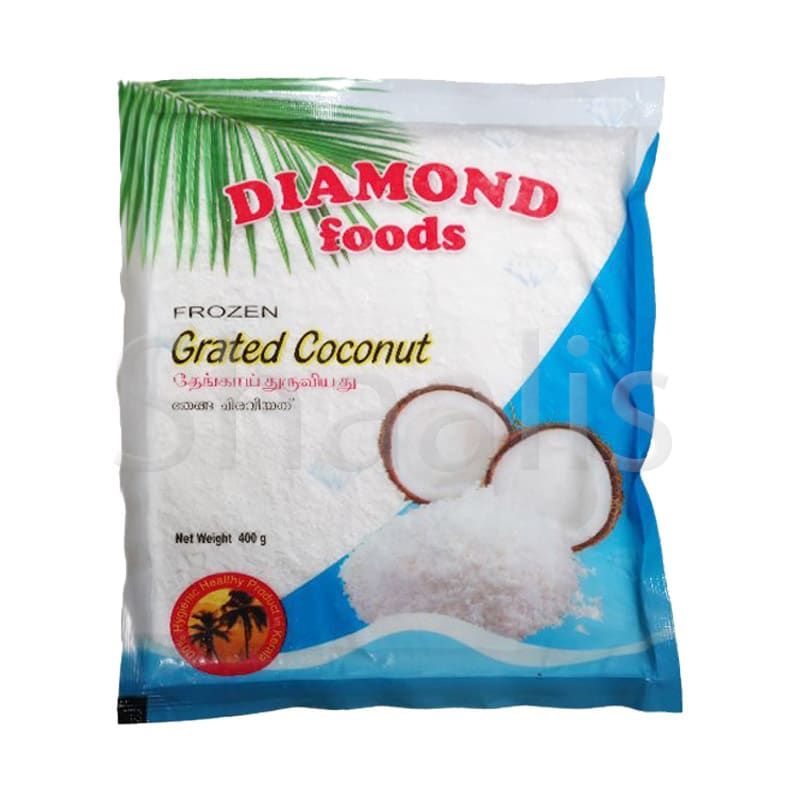 Diamond Foods Grated Coconut 400g^ – Shaalis.com